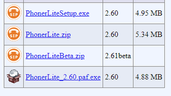 PhonerLite - Download